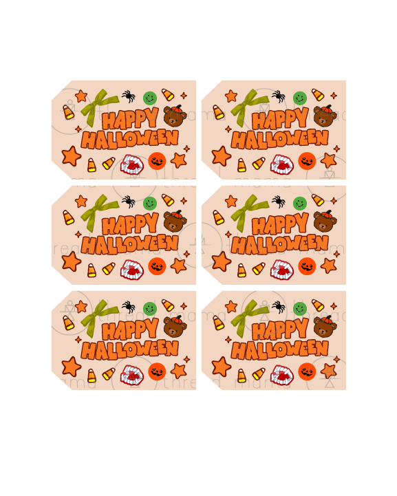 Halloween Tags & Flags - (Vol.5) – Thread Mama