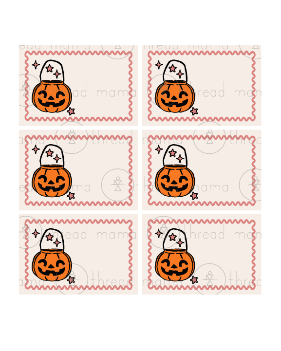 Halloween Tags & Flags - (Vol.5) – Thread Mama