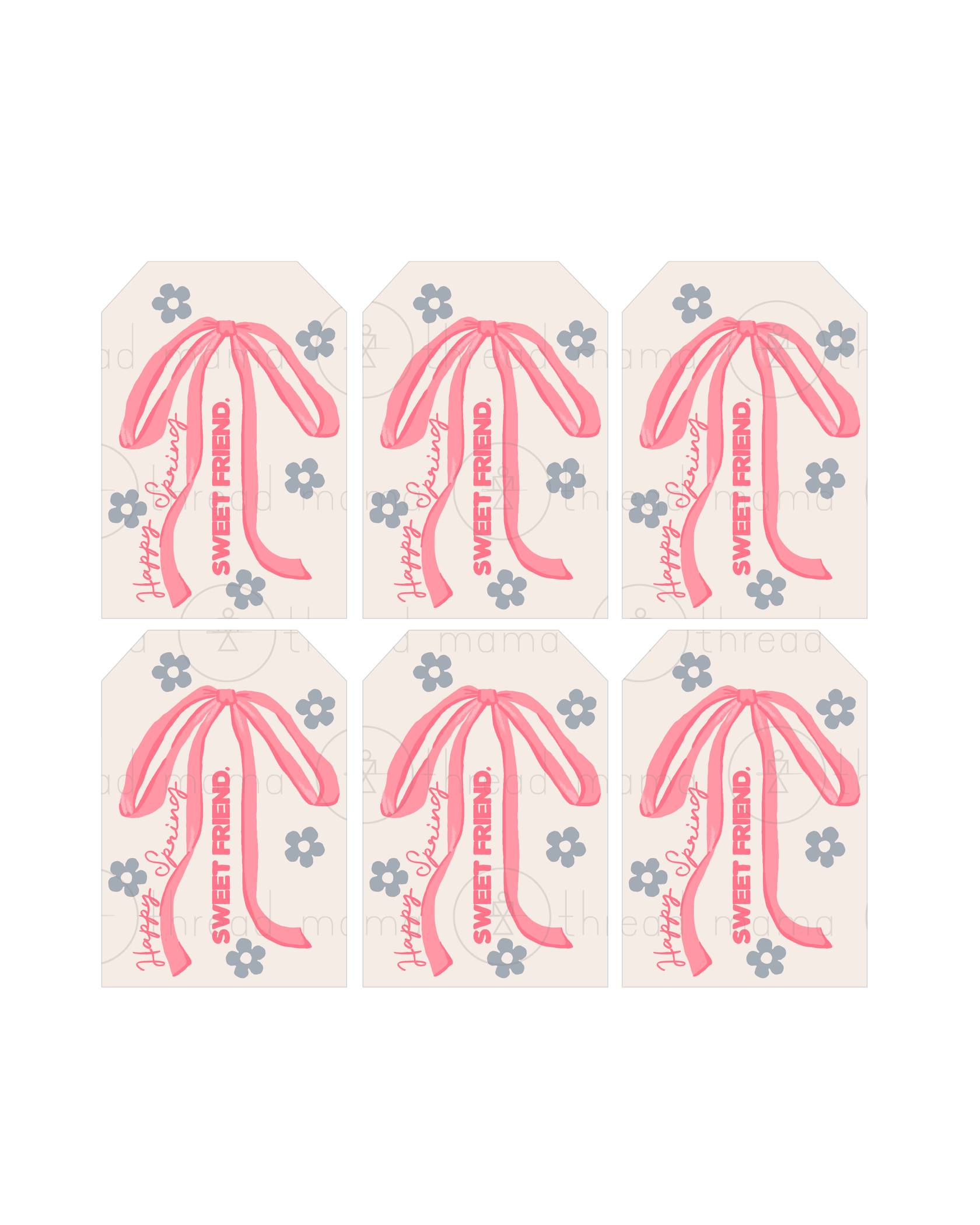 Spring Tags & Flags (Vol. 5) – Thread Mama