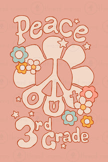Peace Out (Last Day of School) - 3 Colorways included – Thread Mama