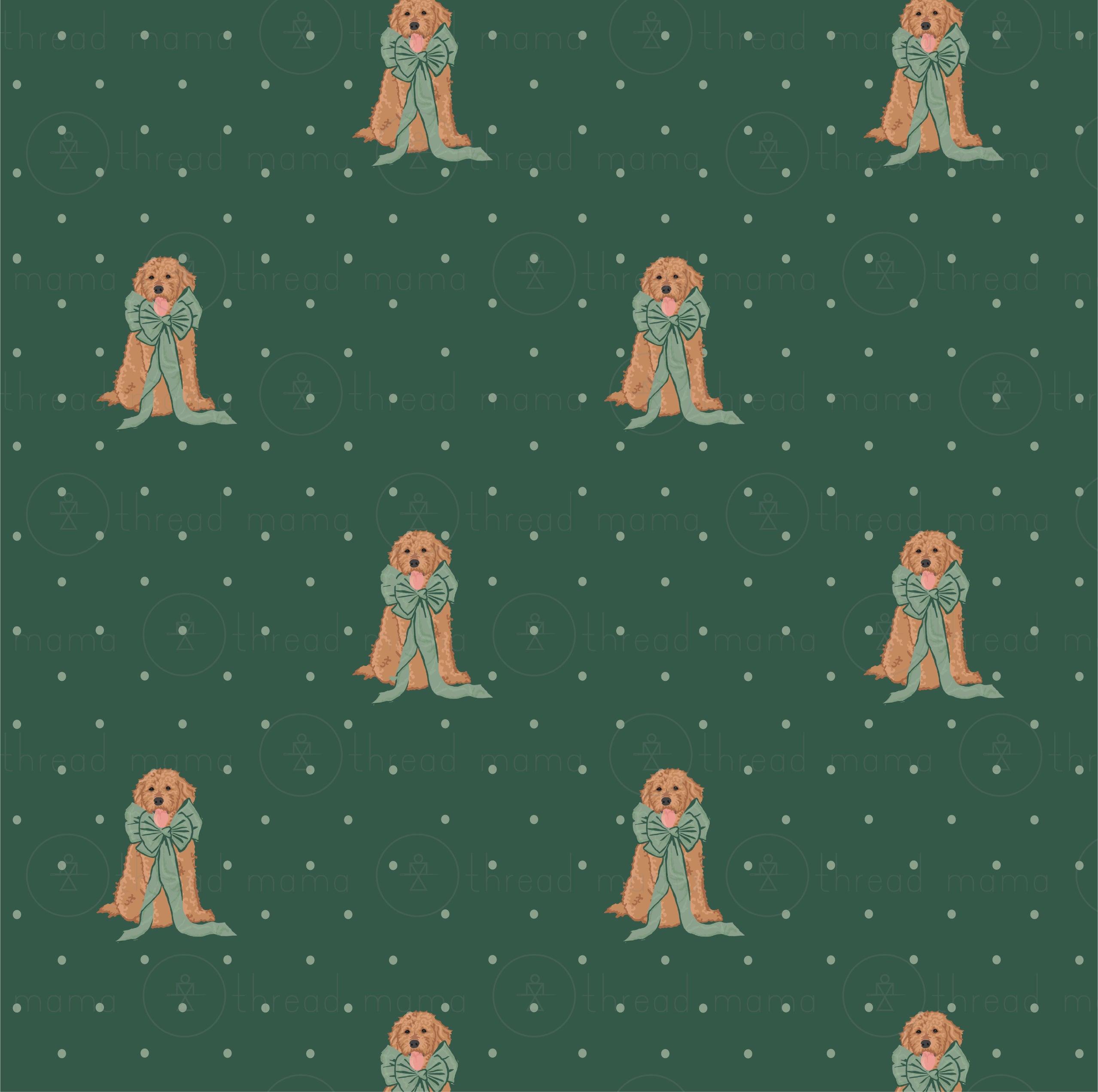 100125_6 Polka Dogs (Seamless) – Thread Mama