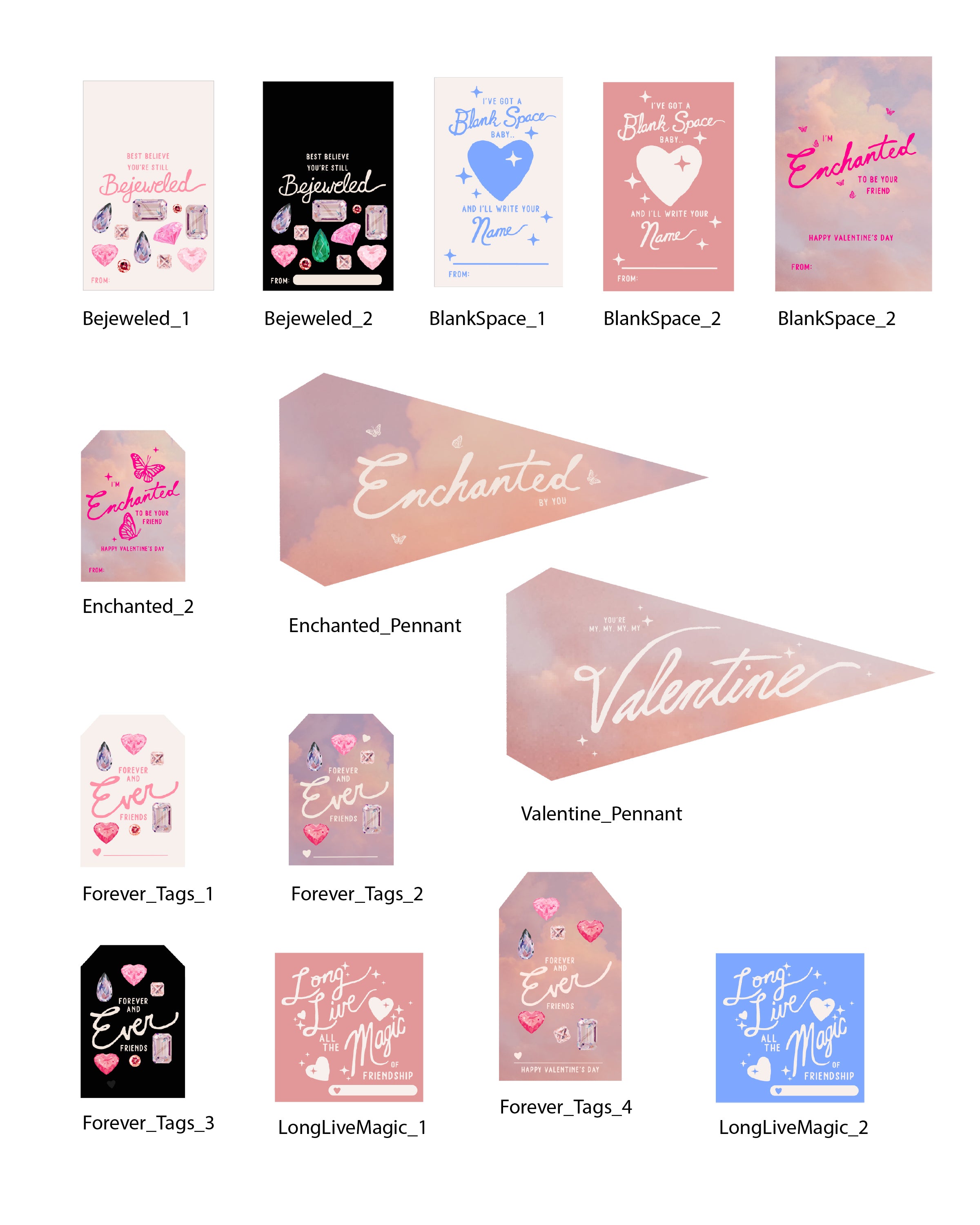 Home › Valentine's Tags, Flags - (Vol.5)