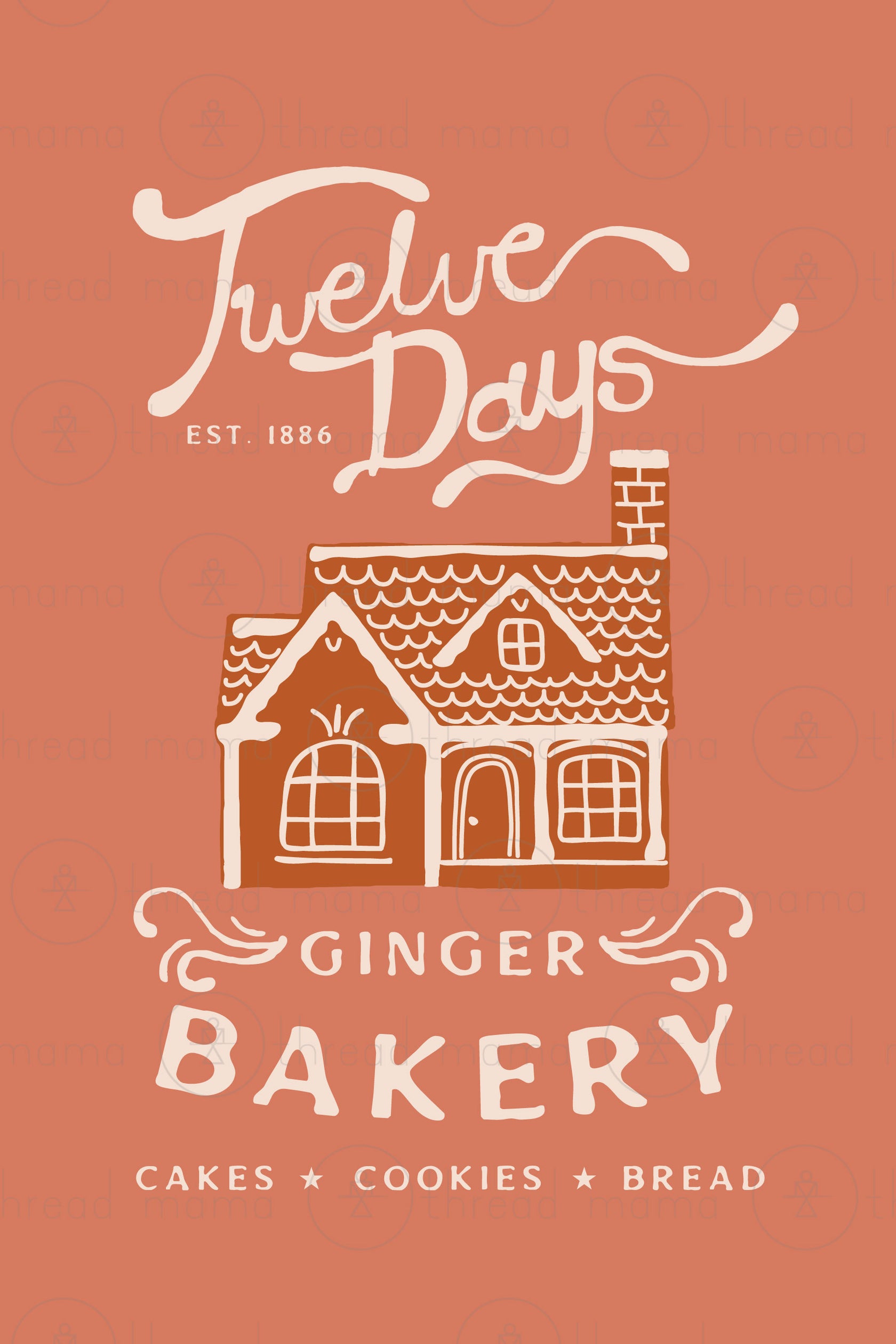 12 Days Ginger Bakery - Set – Thread Mama