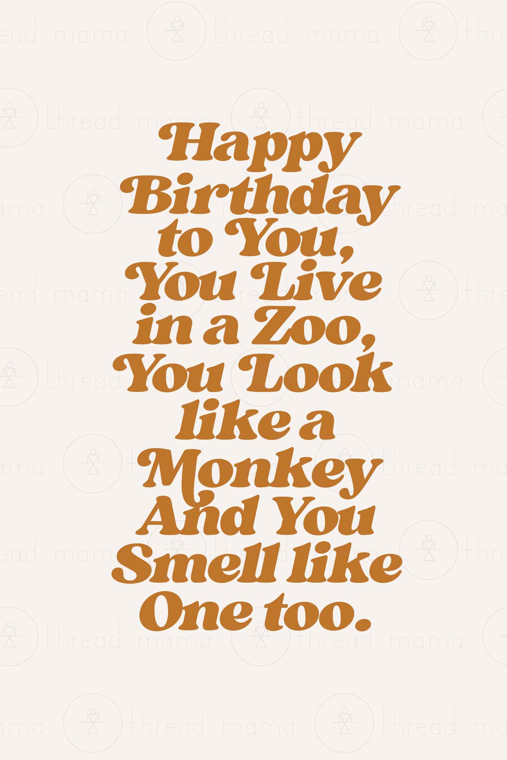 Happy Birthday - Opt 2 – Thread Mama