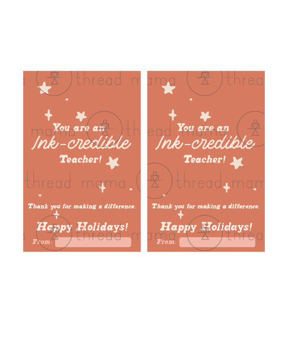 Home › Mini Holiday "Ink-credible" Appreciation Set