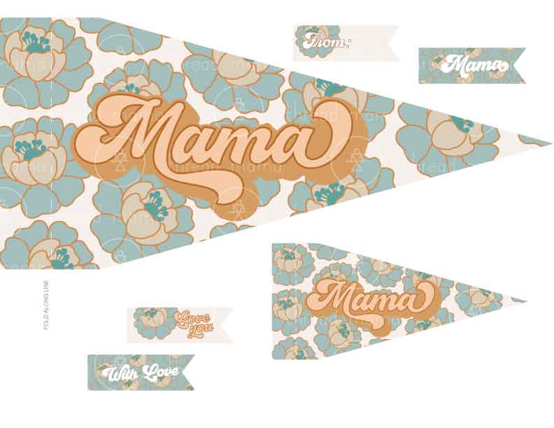 Printable Pennants Patterns