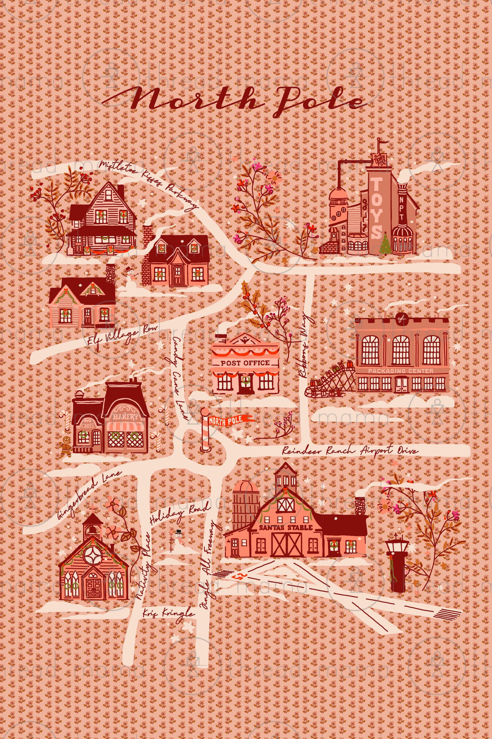 North Pole Village - Set – Thread Mama