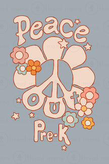 Peace Out (Last Day of School) - 3 Colorways included – Thread Mama