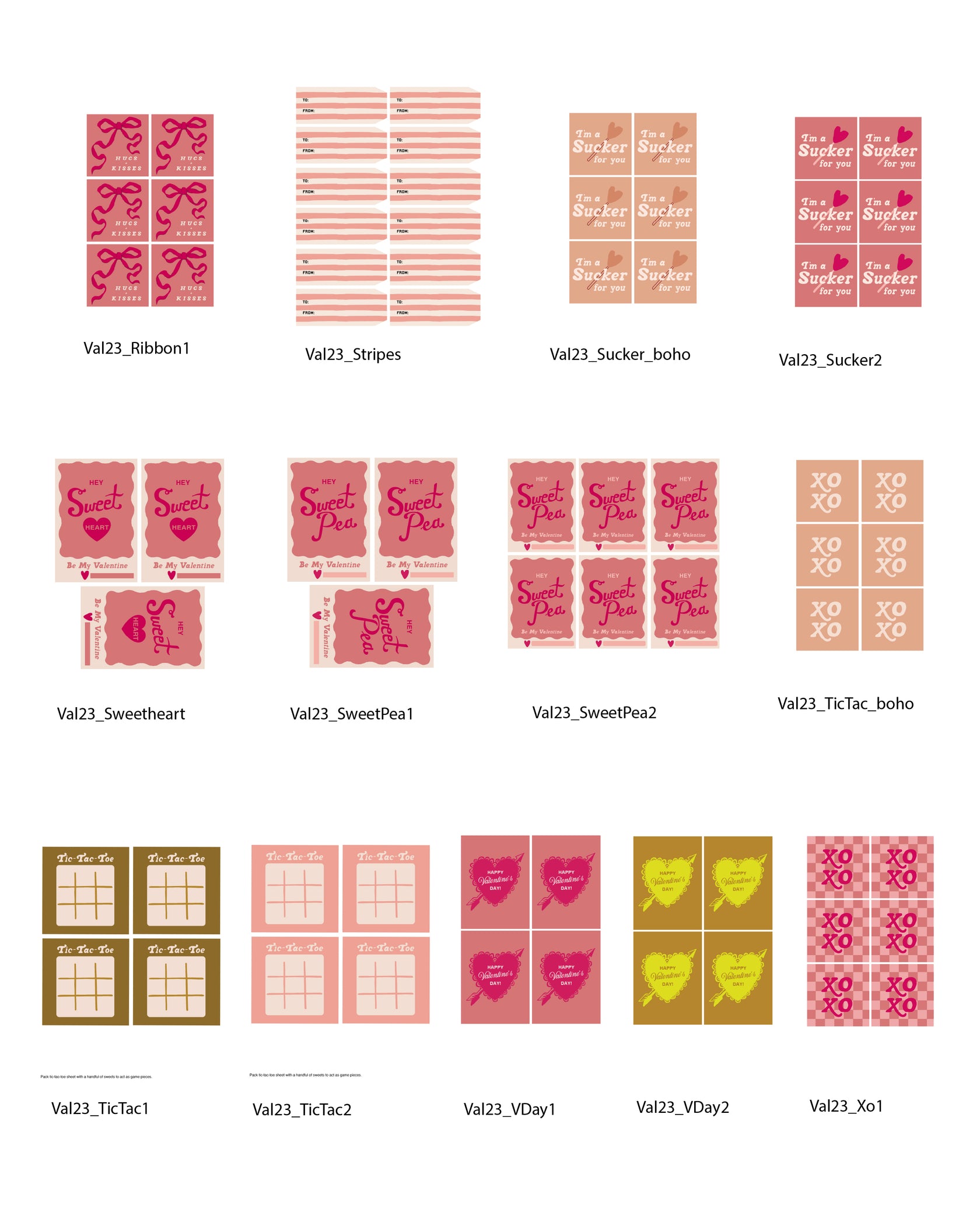 Valentine's Tags - (Vol.4) – Thread Mama